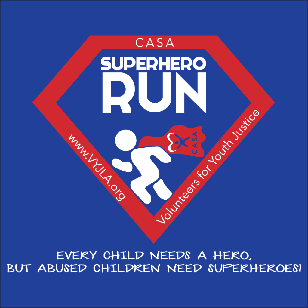 Volunteers for Youth Justice's 2024 CASA Superhero Run