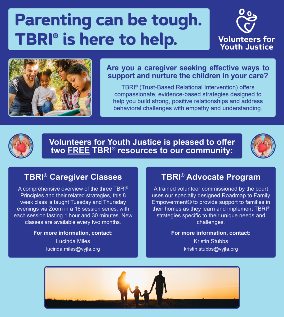 TBRI® | Volunteers for Youth Justice